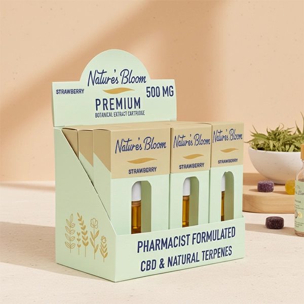 Custom CBD Display Boxes | LOW MOQs & Bulk Order Discounts