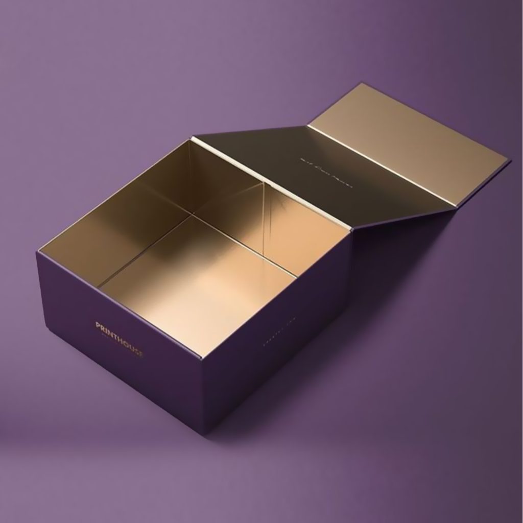 Flip Top Boxes with Magnetic Closure for Luxurious Branding