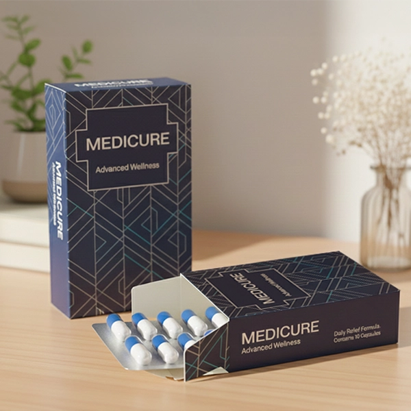 Custom Pill Boxes with Free Design Support & Fast Turnaround