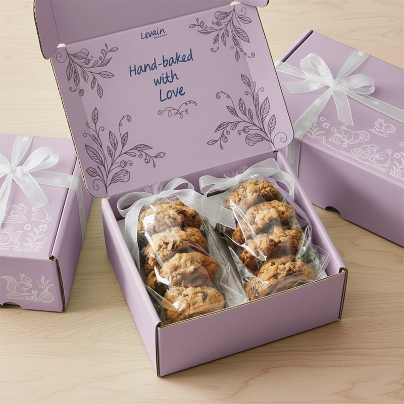 Custom Cookie Gift Boxes | Low MOQs with Free Shipping