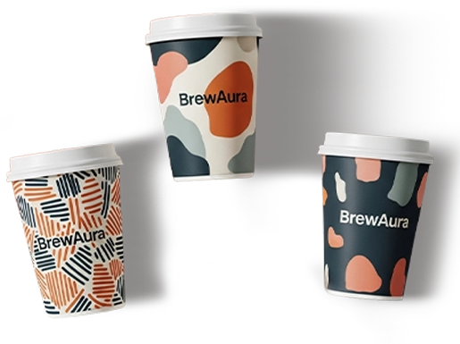 Custom Coffee Cups | Get Free 3D Mockups & Bulk Discounts